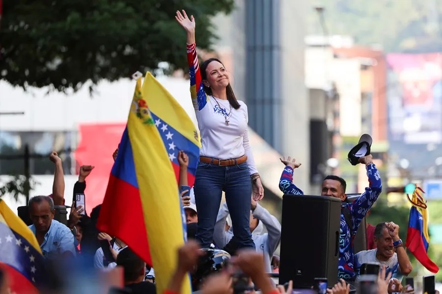 L'opositora veneçolana María Corina Machado, premi Nobel de la Pau ...